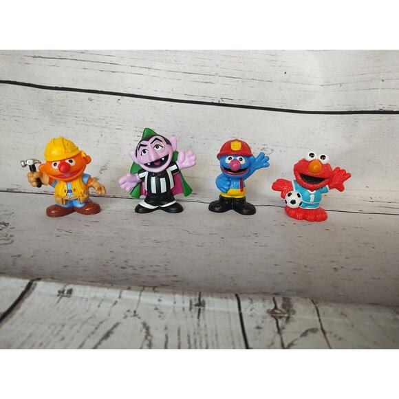 Sesame Street | Toys | Sesame Street Workshop Figures Muppets Lot Of 4 ...
